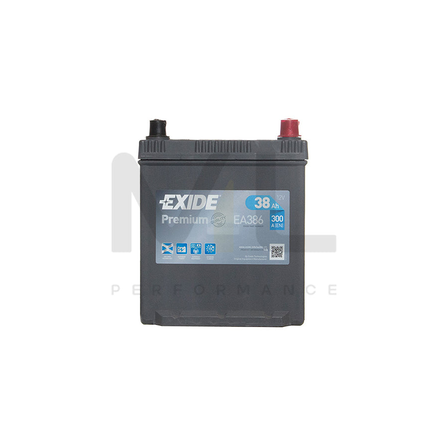 Exide Premium 054 Car Battery (38Ah) - 5 Year Guarantee – ML Performance