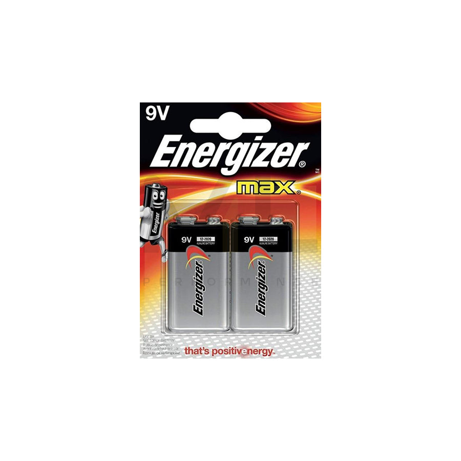 ENERGIZER 6LR61 / 6LF22, Max E300115801 Battery 9V, standard, 2 – ML ...