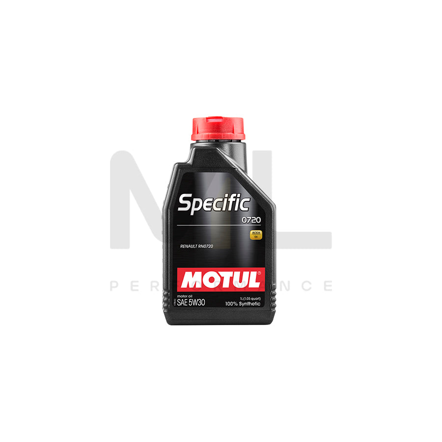 Motul Specific Renault 0720 5w-30 Fully Synthetic Car Engine Oil 1l ...