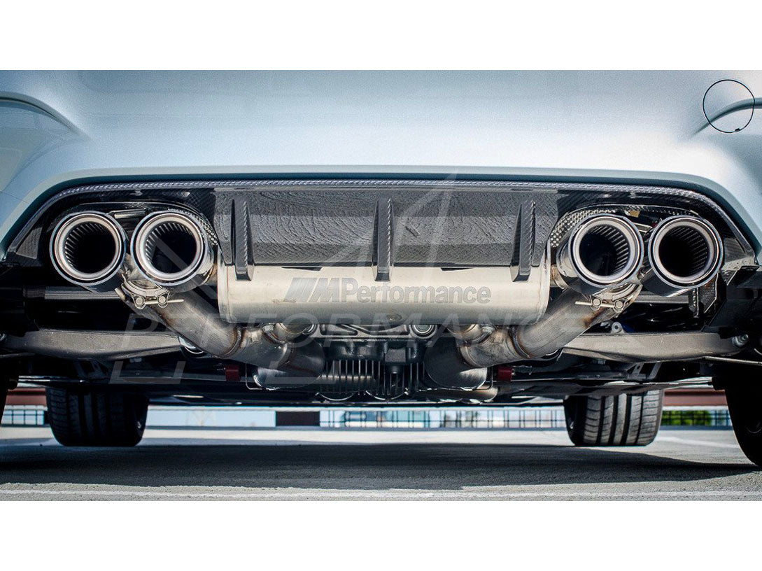 Genuine BMW 18302349921-18302358111 F80 F82 M Performance Titanium ...