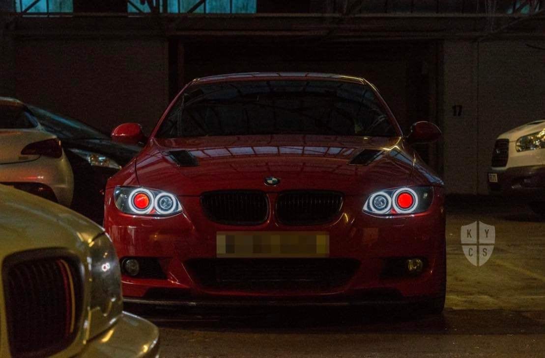 ML Performance BMW PRE-LCI E90 E92 Custom Angel Eyes & switchable Red